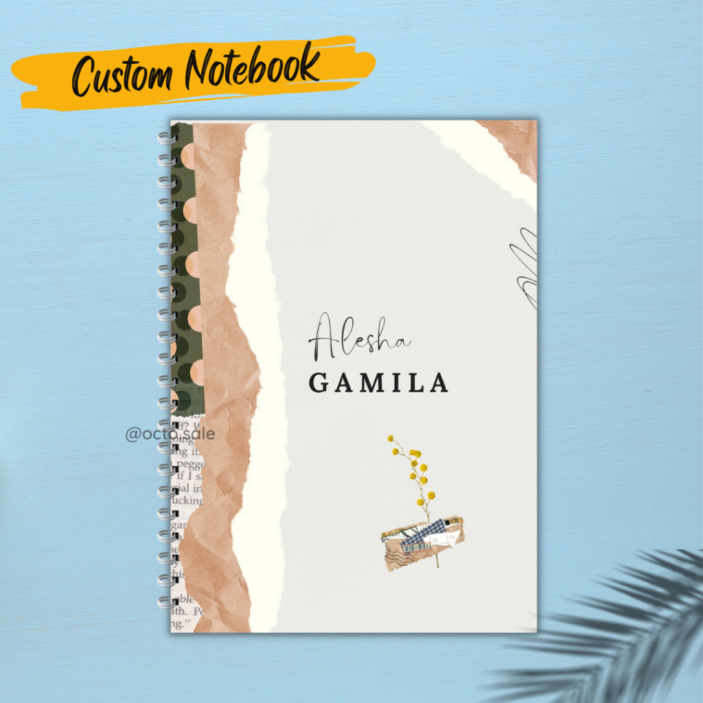 Jual Custom Notebook Nama CN1A Series 100 Halaman @ 50 Lembar / Cover ...