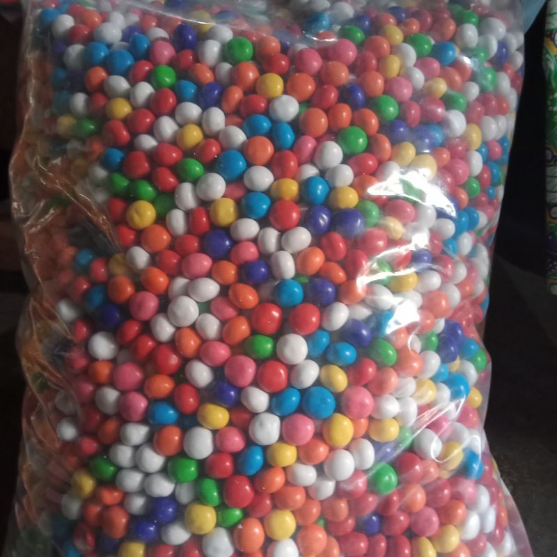 Jual SNACK BISKUIT BOLA BOLA PELANGI/PERMEN BISKUIT BOLA BOLA PELANGI ...