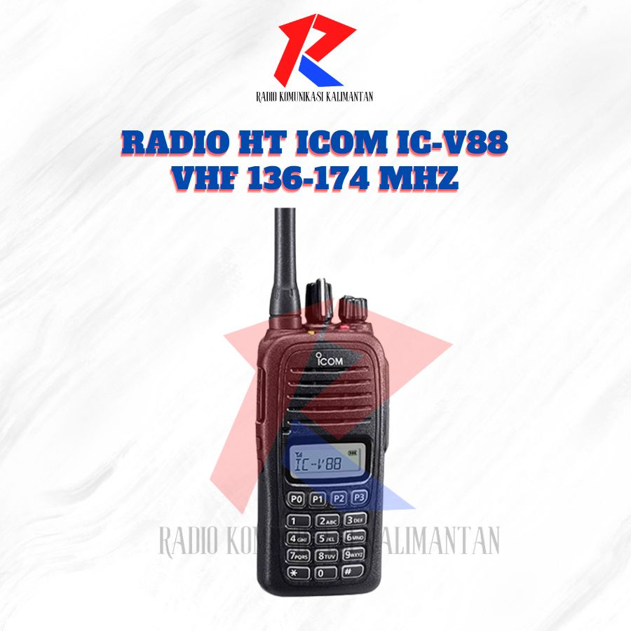 Jual RADIO HT ICOM IC-V88 VHF 136-174 MHz | Shopee Indonesia