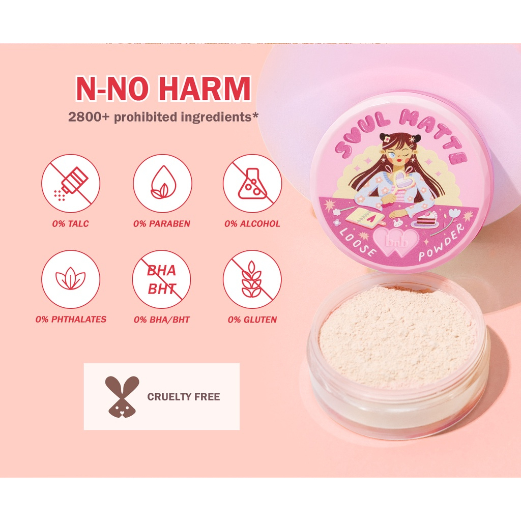 Jual BNB Soul Matte Loose Powder bnb | Shopee Indonesia