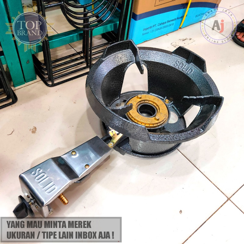 Jual kompor api besar solid 338 automatic api joss high presure ...