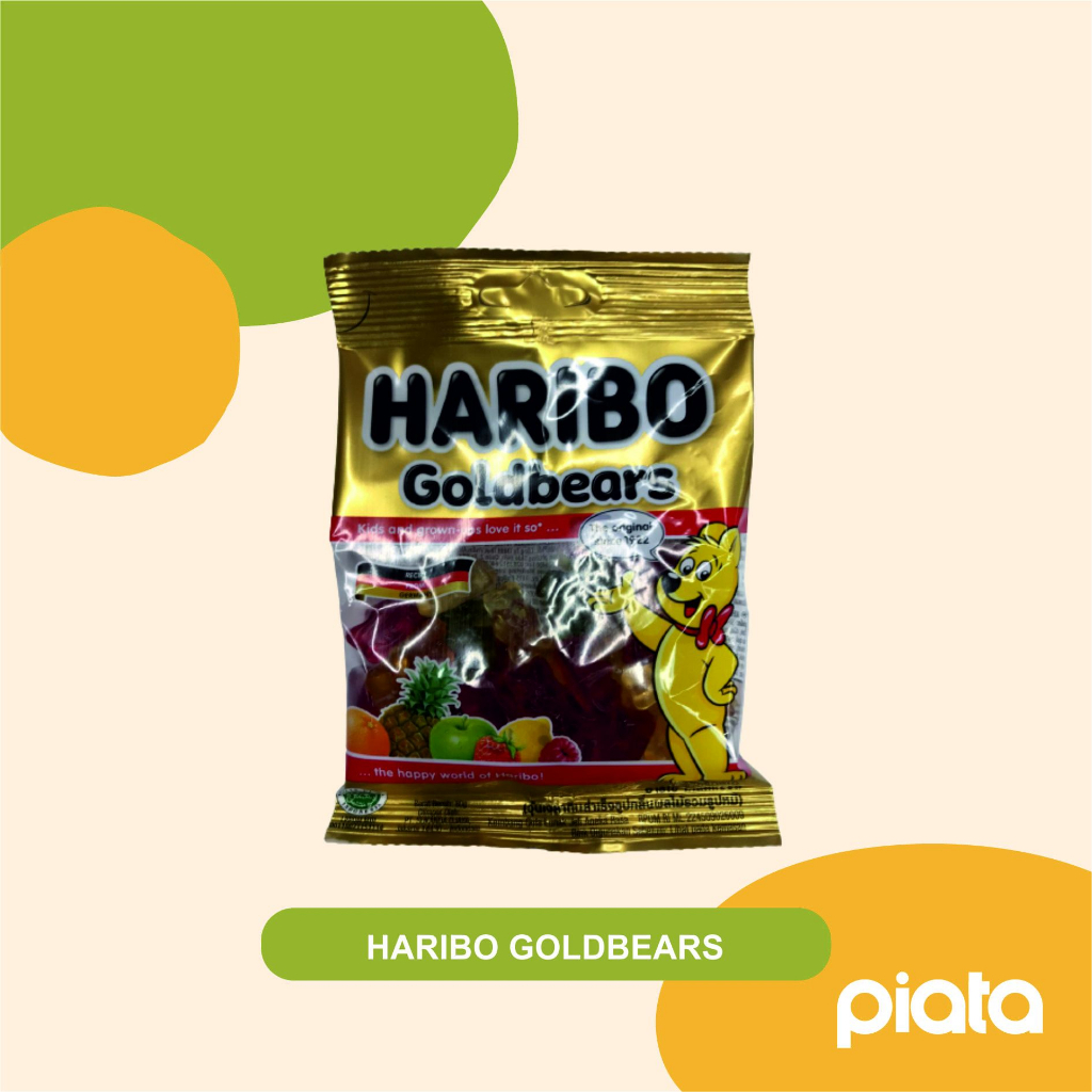 Jual Haribo Gummy Gold Bears Permen Jelly Enak Permen Asal Eropa ...