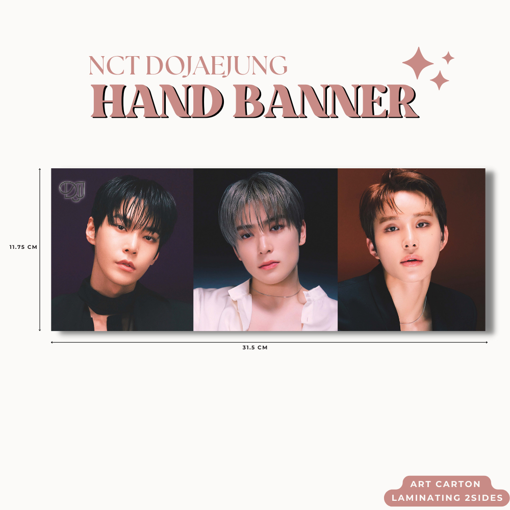 Jual HAND BANNER NCT 127 DOJAEJUNG PERFUME HANDBANNER (HARGA 1 PCS ...