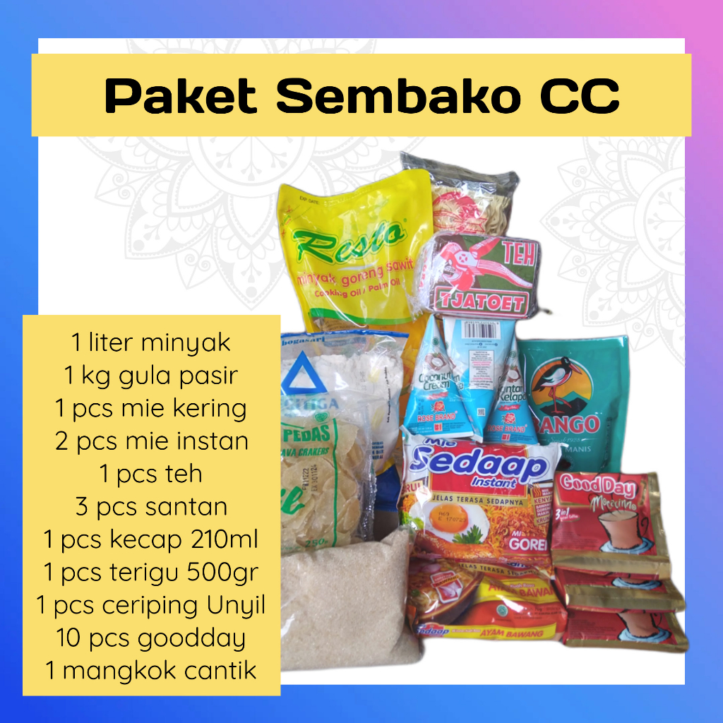 Jual paket sembako / hampers / parcel / parsel lebaran / idulfitri ...