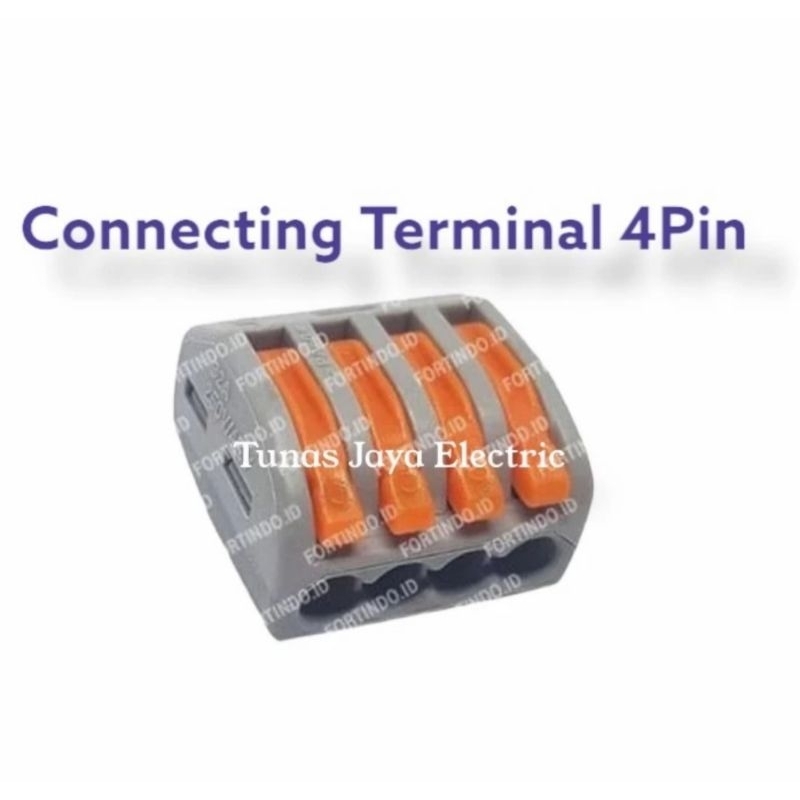 Jual Penyambung Kabel CMK-414 4Pin Connecting Terminal 32A/250V FORT | Shopee Indonesia