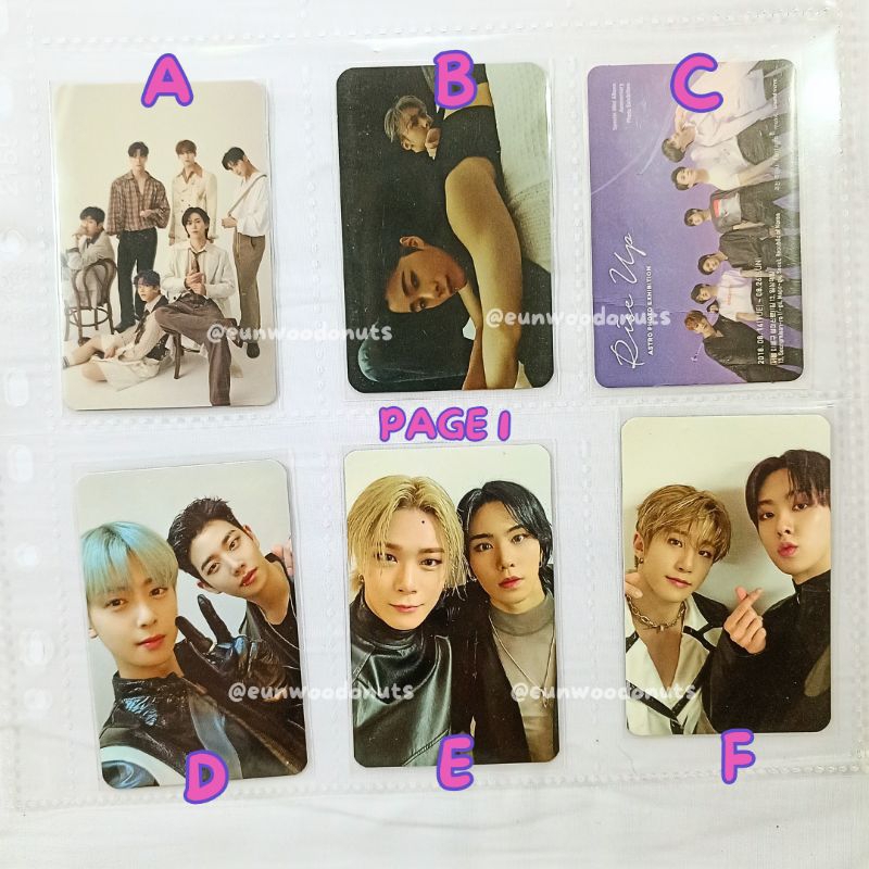 Jual [ OFFICIAL ] PHOTOCARD PC ASTRO GROUP / UNIT / GRUP MJ JINJIN CHA ...