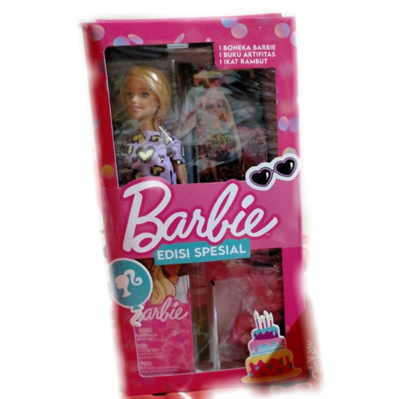 Jual Barbi gift set edisi spesial ( original mattel) | Shopee Indonesia