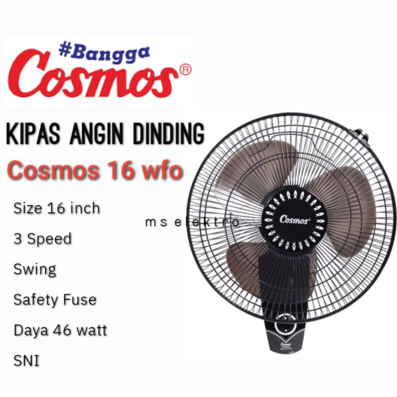 Jual Kipas Angin Dinding wallfan cosmos 16 wfo wfc 12 dwf | Shopee Indonesia
