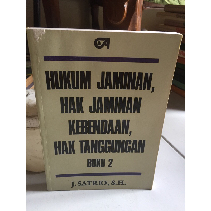 Jual BUKU ORIGINAL - HUKUM JAMINAN,HAK JAMINAN KEBENDAAN,HAK TANGGUNGAN BUKU 2 | Shopee Indonesia