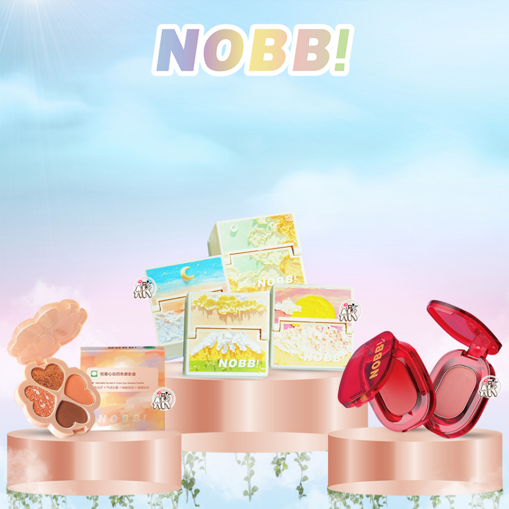 Jual NOBB! MAKE UP BASE SERIES ( BLUSH CREAM / EYESHADOW PALETTE 4 ...