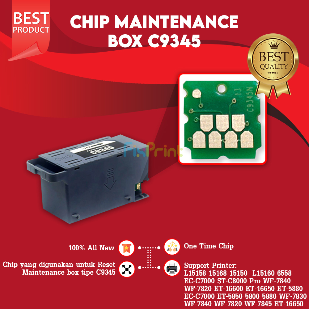 Jual Chip Maintenance Box C9345 C12C934591 PXMB9 Epson L15150 L15160 ...