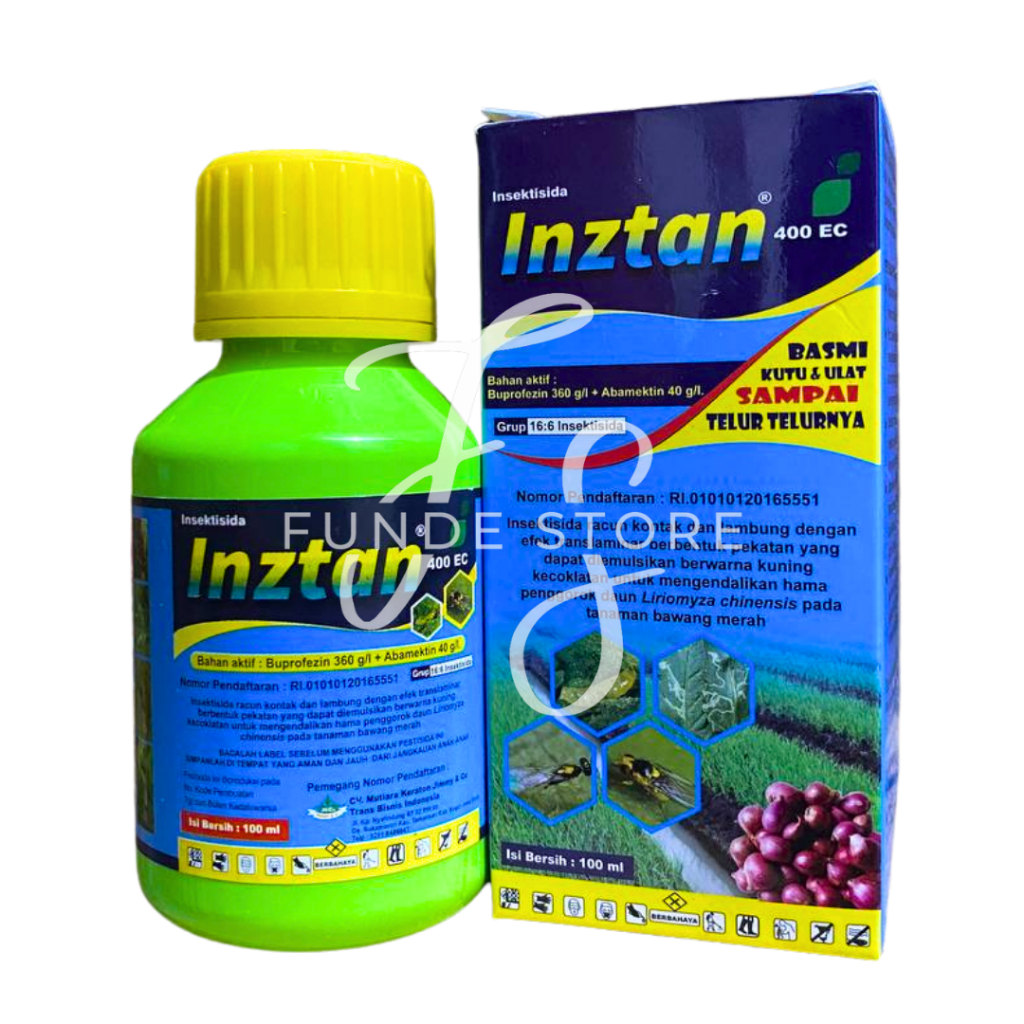 Jual INZTAN INSEKTISIDA BAHAN AKTIF BUPROFEZIN DAN ABAMEKTIN 400 EC ...