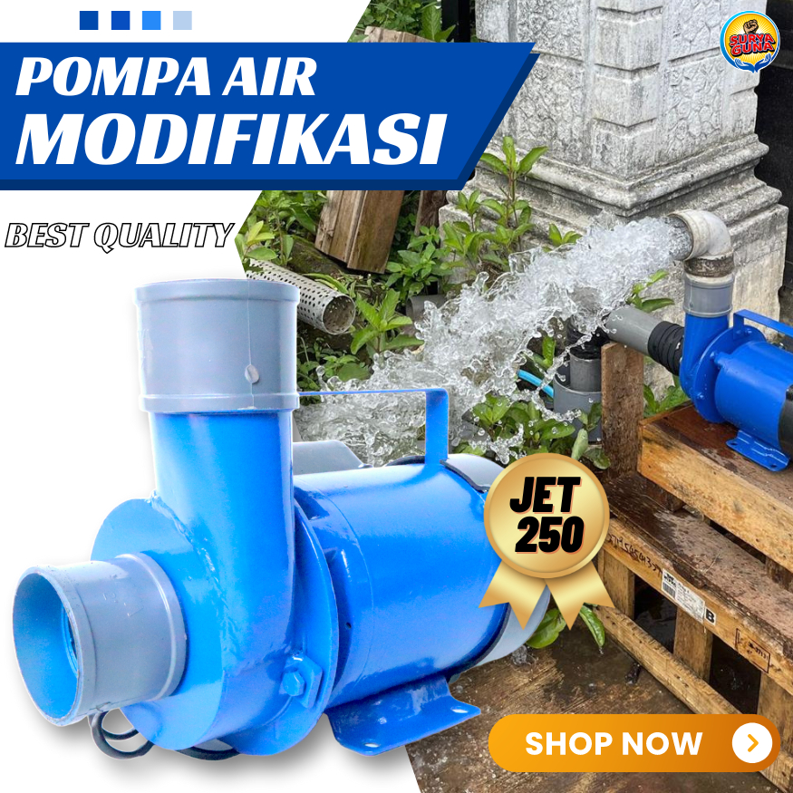 Jual Pompa Air Modifikasi Type JET 250 Pipa 2 Inch SURYAGUNA Hemat Listik Kualitas Terbaik ...