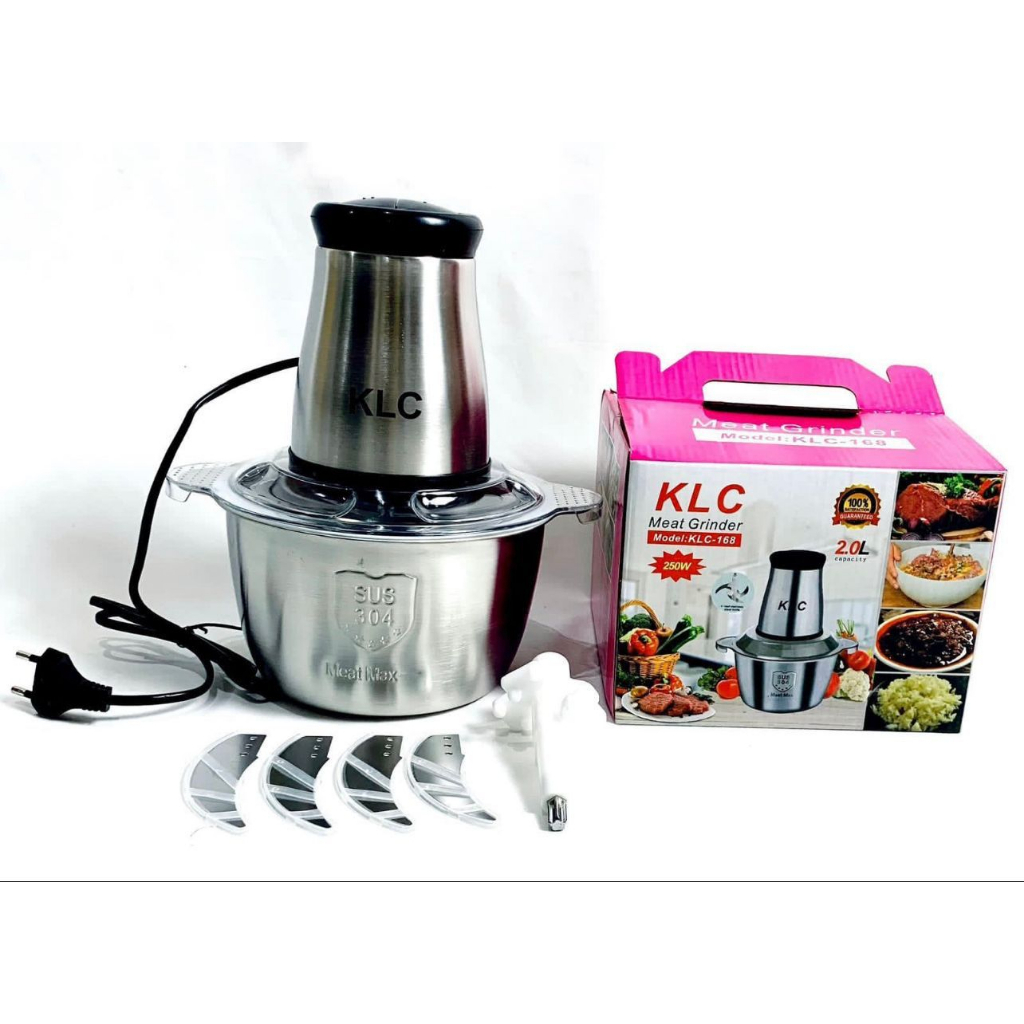 Jual CHOPPER DAGING STAINLESS 2L MEAT GRINDER | Shopee Indonesia