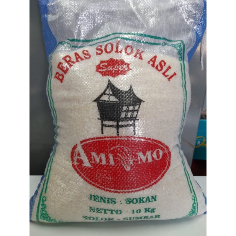 Jual Beras Sokan Solok Padang kemasan 10 kg | Shopee Indonesia