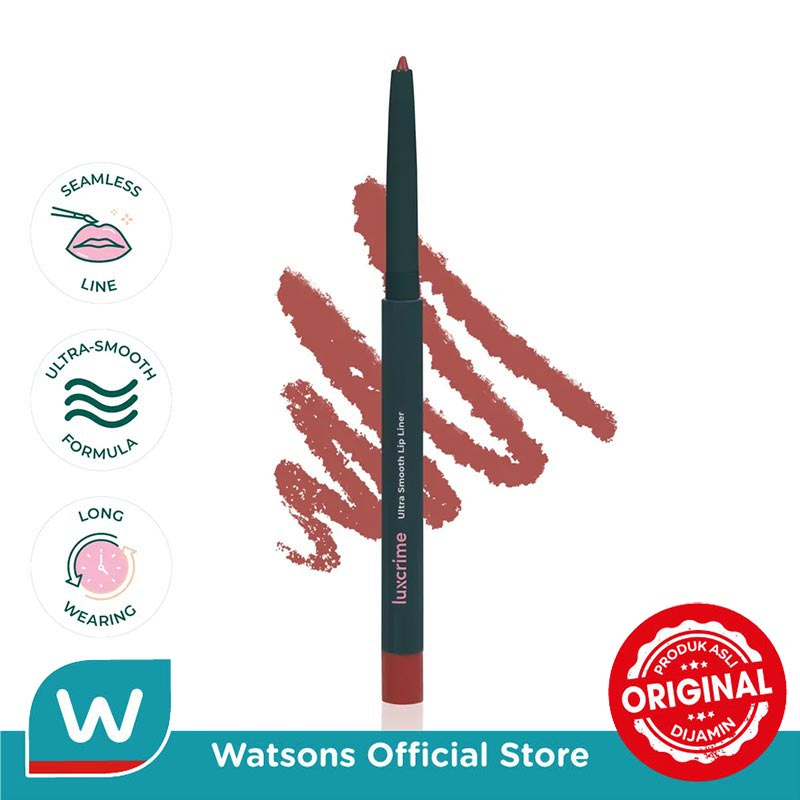 Jual Luxcrime Ultra Smooth Lip Liner Ginger Bread | Shopee Indonesia