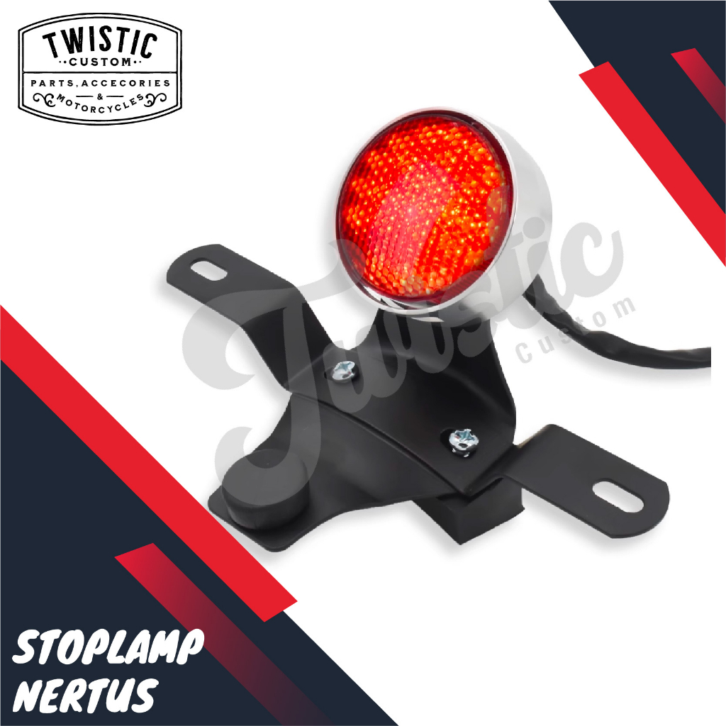 Jual Stoplamp Nertus Lampu Rem Belakang Motor W175 W250 Benelli ...