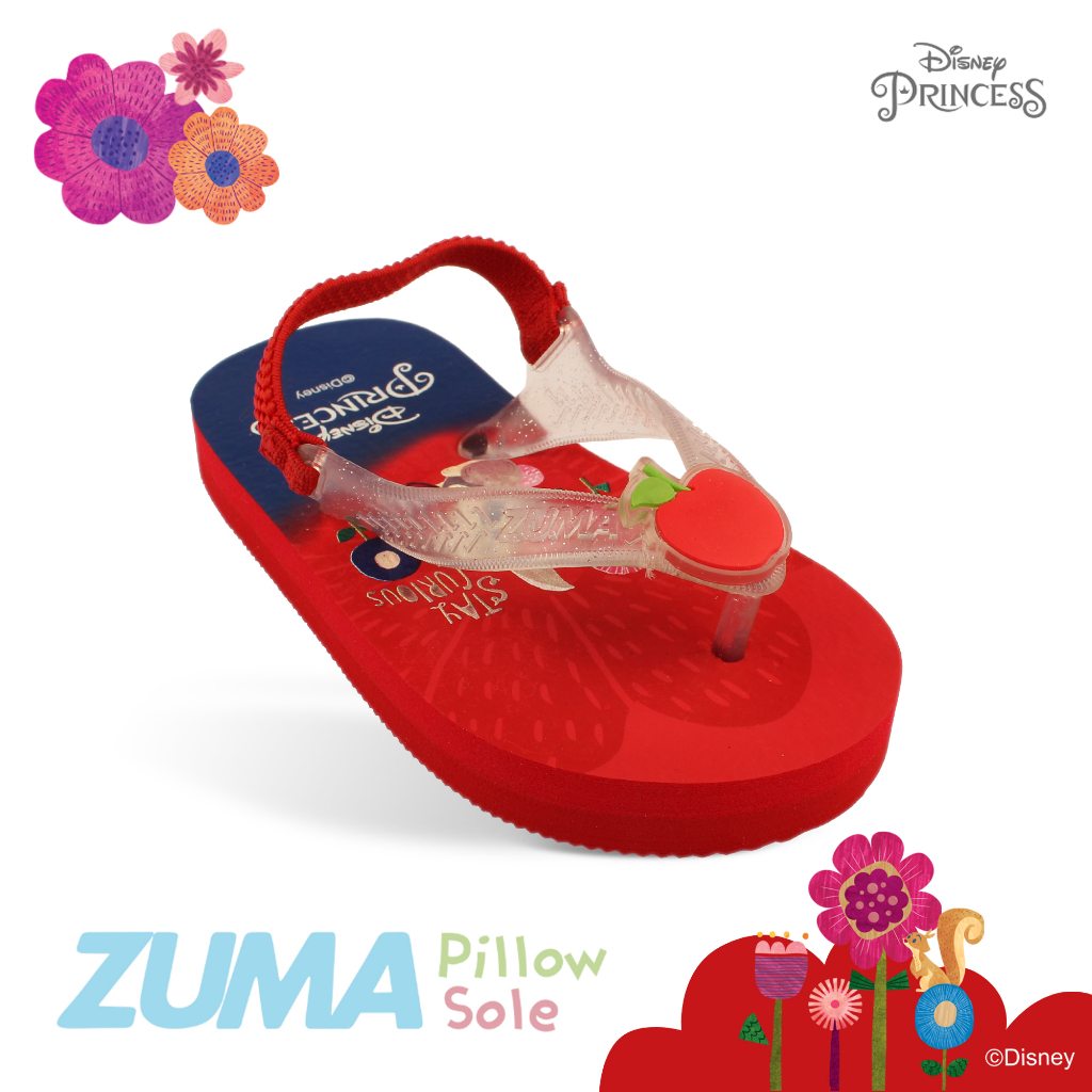 Jual Zuma Baby x Disney Princess Snow White Red, Sandal Jepit Bayi ...