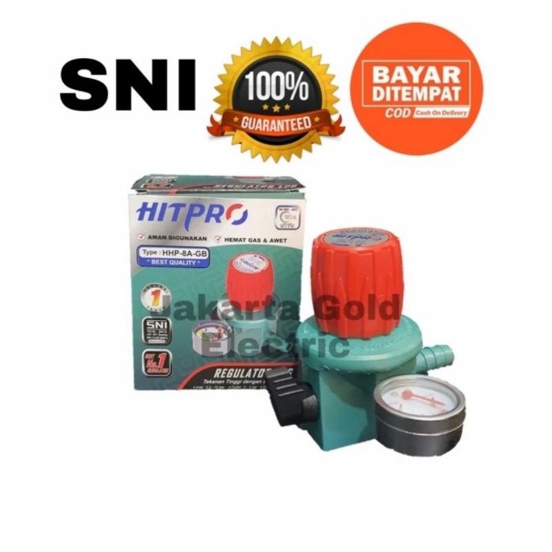 Jual REGULATOR TEKANAN TINGGI TEKANAN RENADAH SNI HITPRO METER | Shopee ...