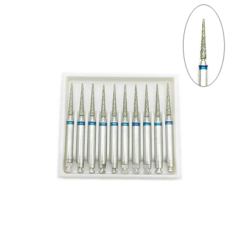 Jual Dental diamond bur tapered / taperred high / low speed | Shopee ...