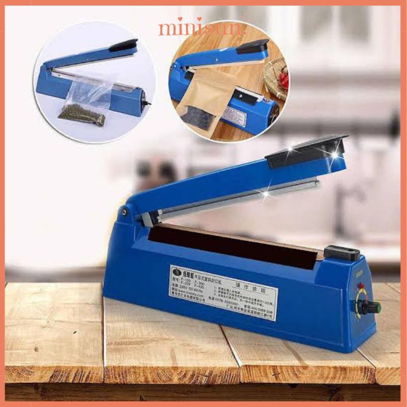 Jual Mesin Perekat Plastik Listrik GSE 200 MM Impulse Sealer Alat Press ...
