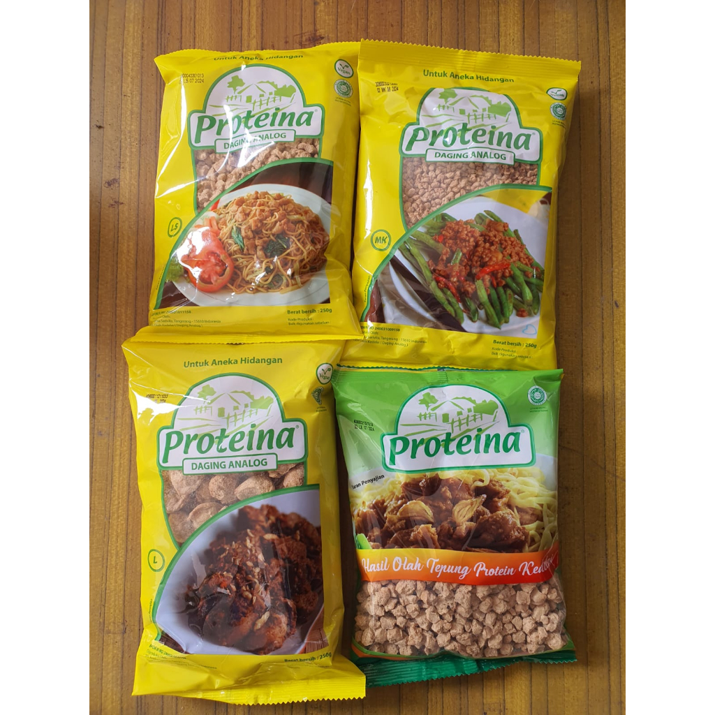 Jual Proteina Daging Analog 250gr / Protein Nabati / Daging Nabati ...