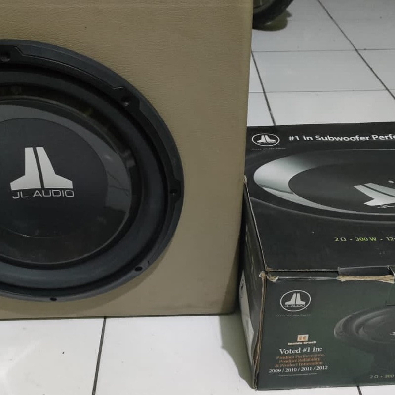 Jual Subwoofer pasif JL Audio 12 W1 v3-4 Subwoofer 12 Inch | Shopee ...