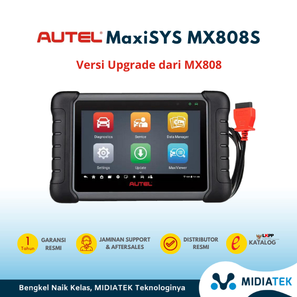 Jual Scanner Mobil Professional AUTEL MaxiCheck MX808s All Brand, All ...