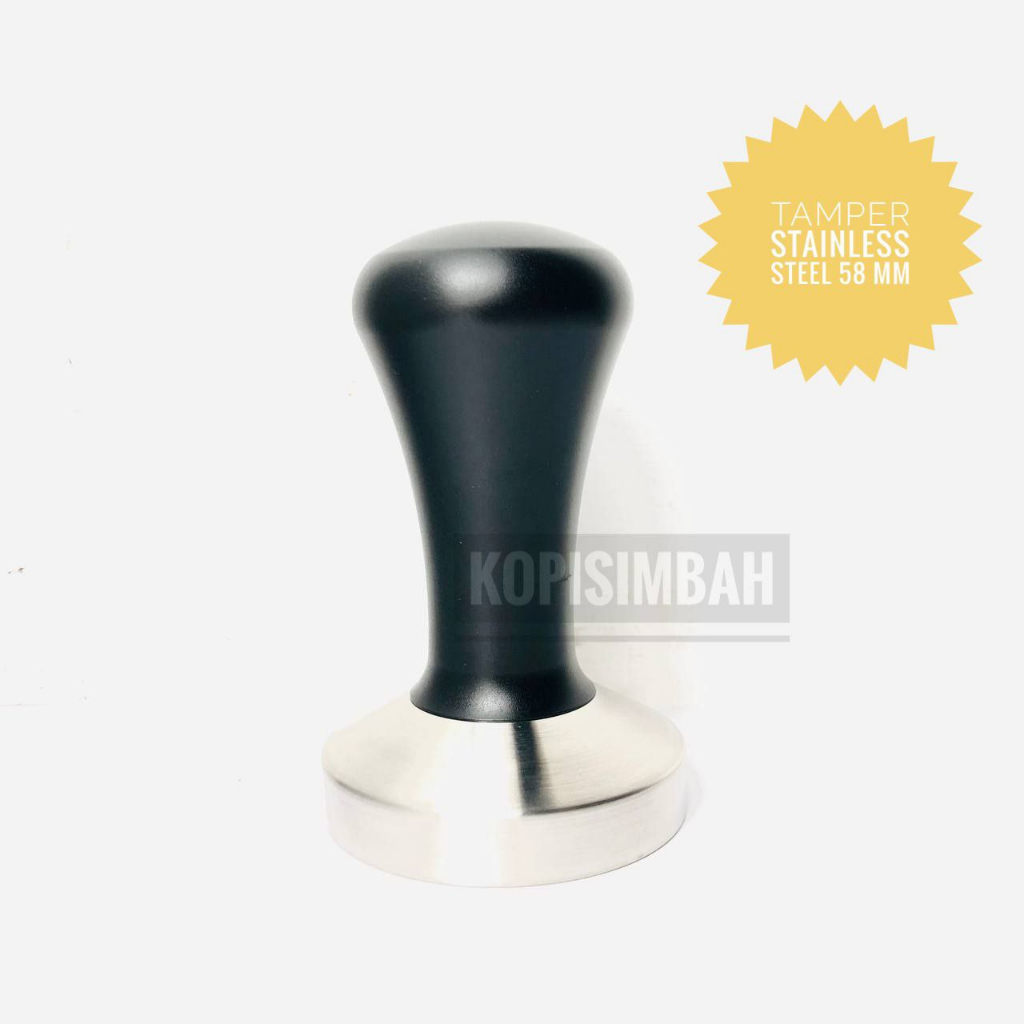 Jual Tamper Kopi Espresso 58 mm Alat Tamping Espreso Coffee Stainless ...