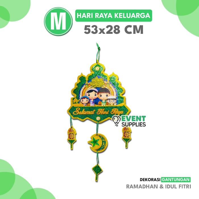 Jual 3D Gantungan Dekorasi Hiasan Gambar Alquran Ramadhan Ornament ...