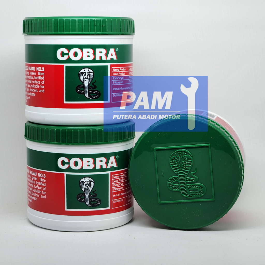Jual Stempet Cobra Hijau Grease Gemuk ukuran 1 Lb | Shopee Indonesia