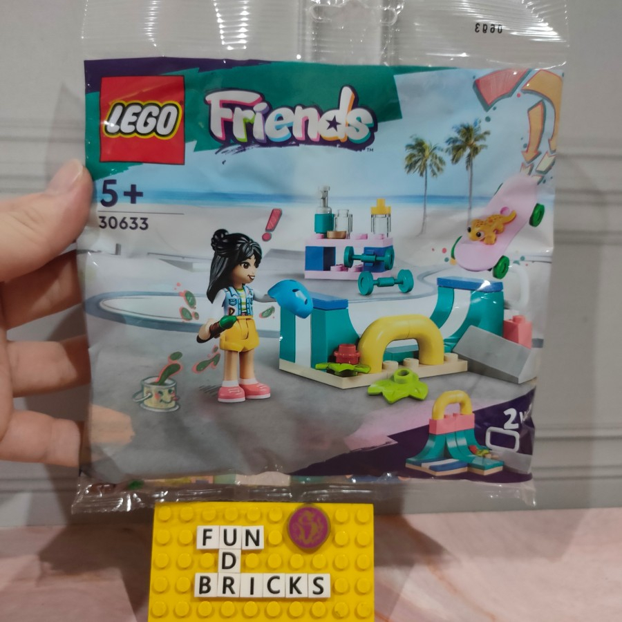 Jual LEGO 30633 Skate Ramp Friends | Shopee Indonesia