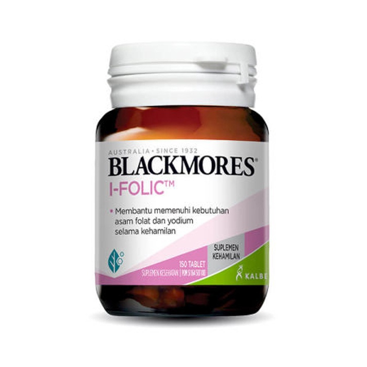 Jual KEMASAN BARU BLACKMORES I FOLIC ISI 60 TABLET I-FOLIC - Asam folat ...