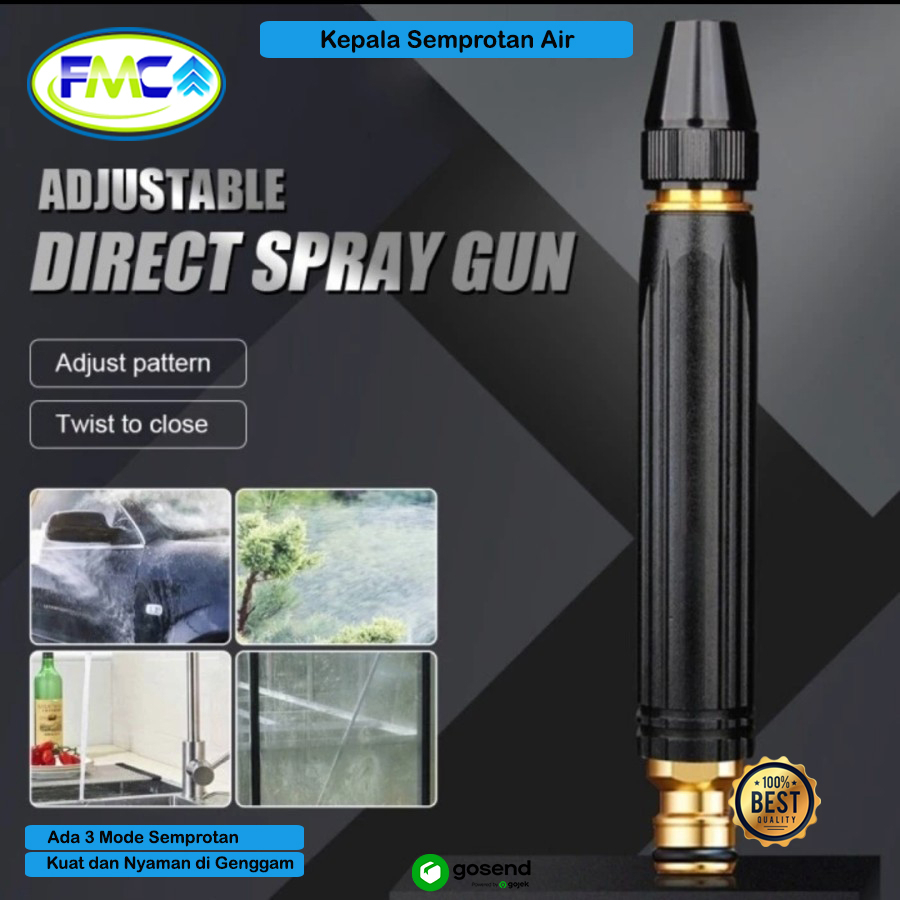 Jual Kepala Semprotan Air Cuci Motor Mobil Tanaman Steam Kuningan Water ...