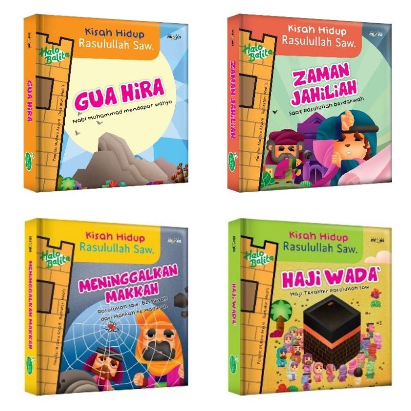 Jual BOARDBOOK Mizan Kisah Hidup Rasulullah | Shopee Indonesia