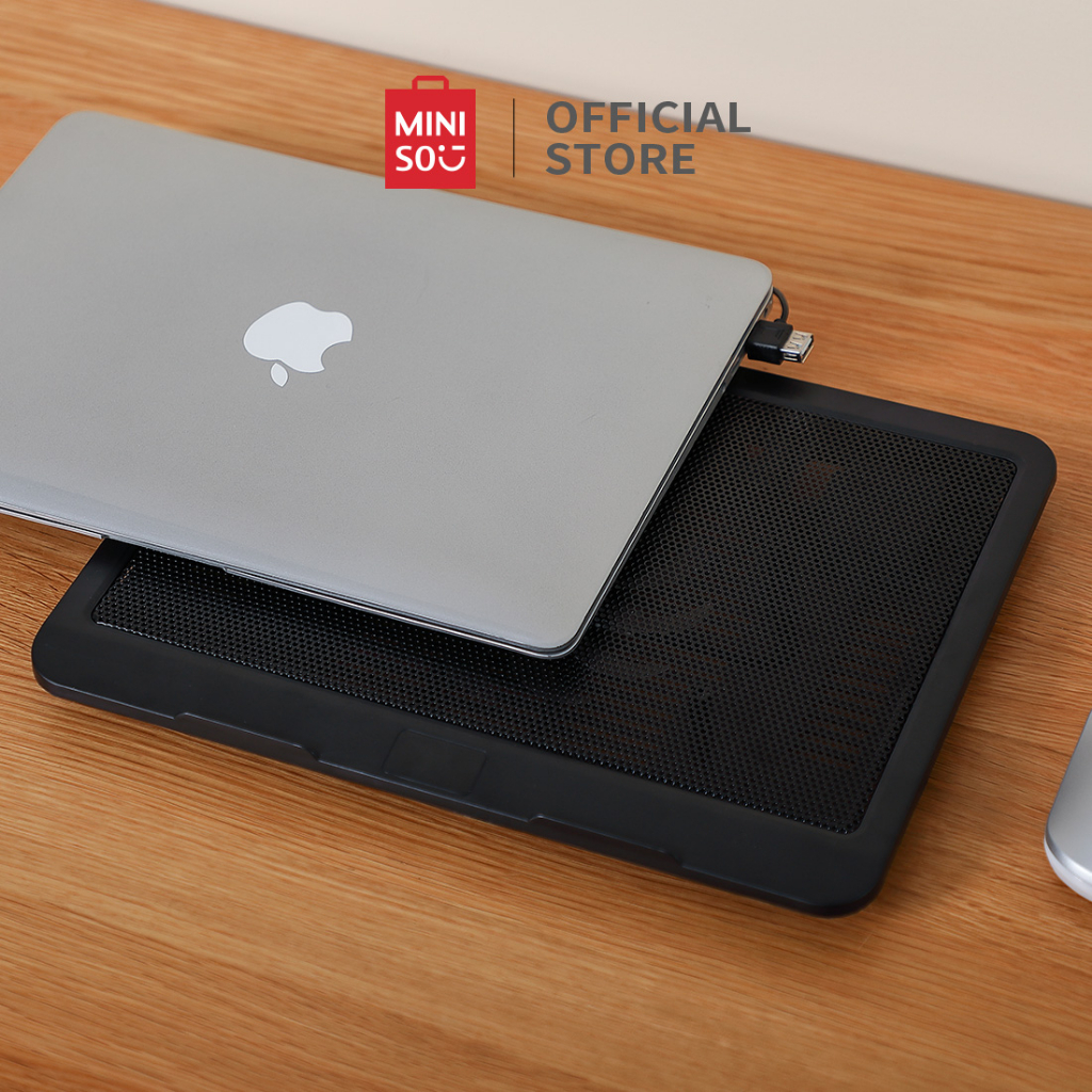 Jual MINISO Cooling Pad Kipas Fan Pendingin Laptop Portable Pendinginan ...