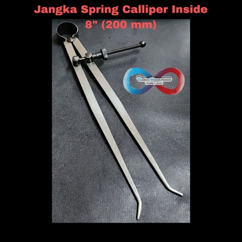 Jual Jangka Spring Calliper Inside 8" (200 mm) | Shopee Indonesia