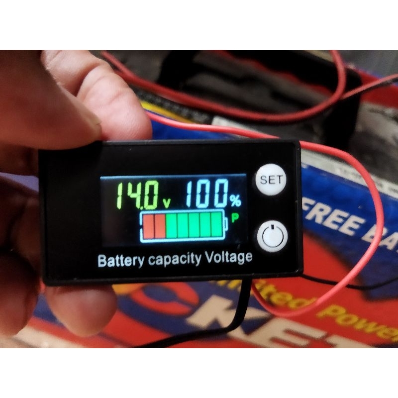 Jual Volt meter DC berwarna indikator capacity baterai | Shopee Indonesia