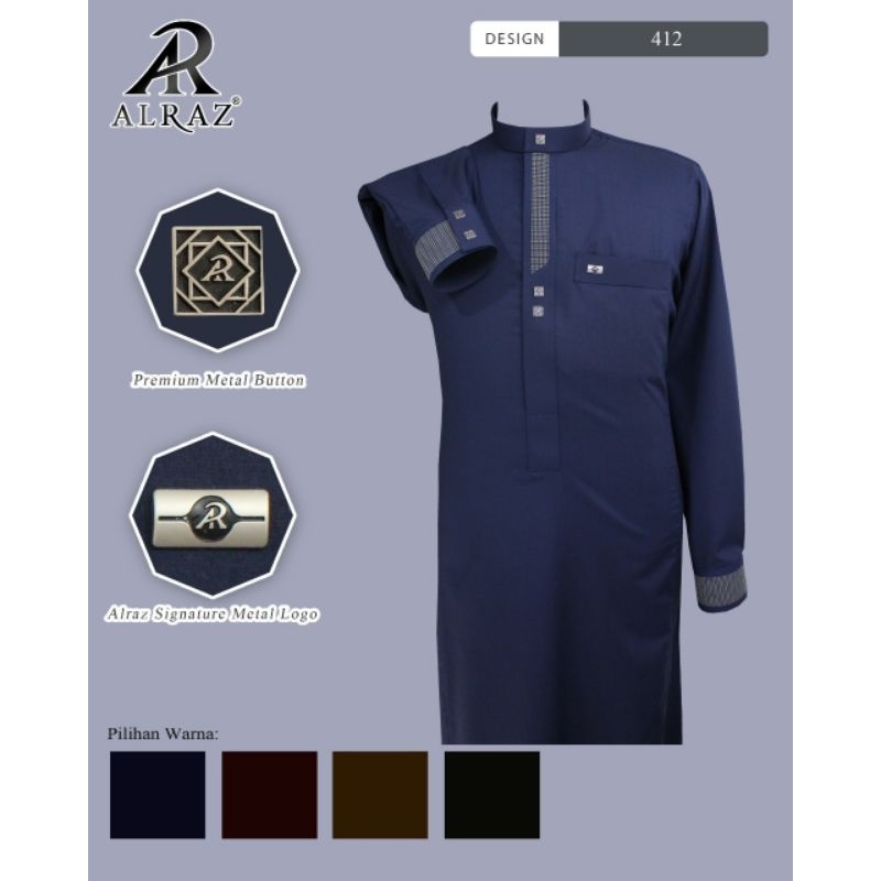 Jual JUBAH AL-RAZ/GAMIS PRIA/JUBAH PRIA | Shopee Indonesia