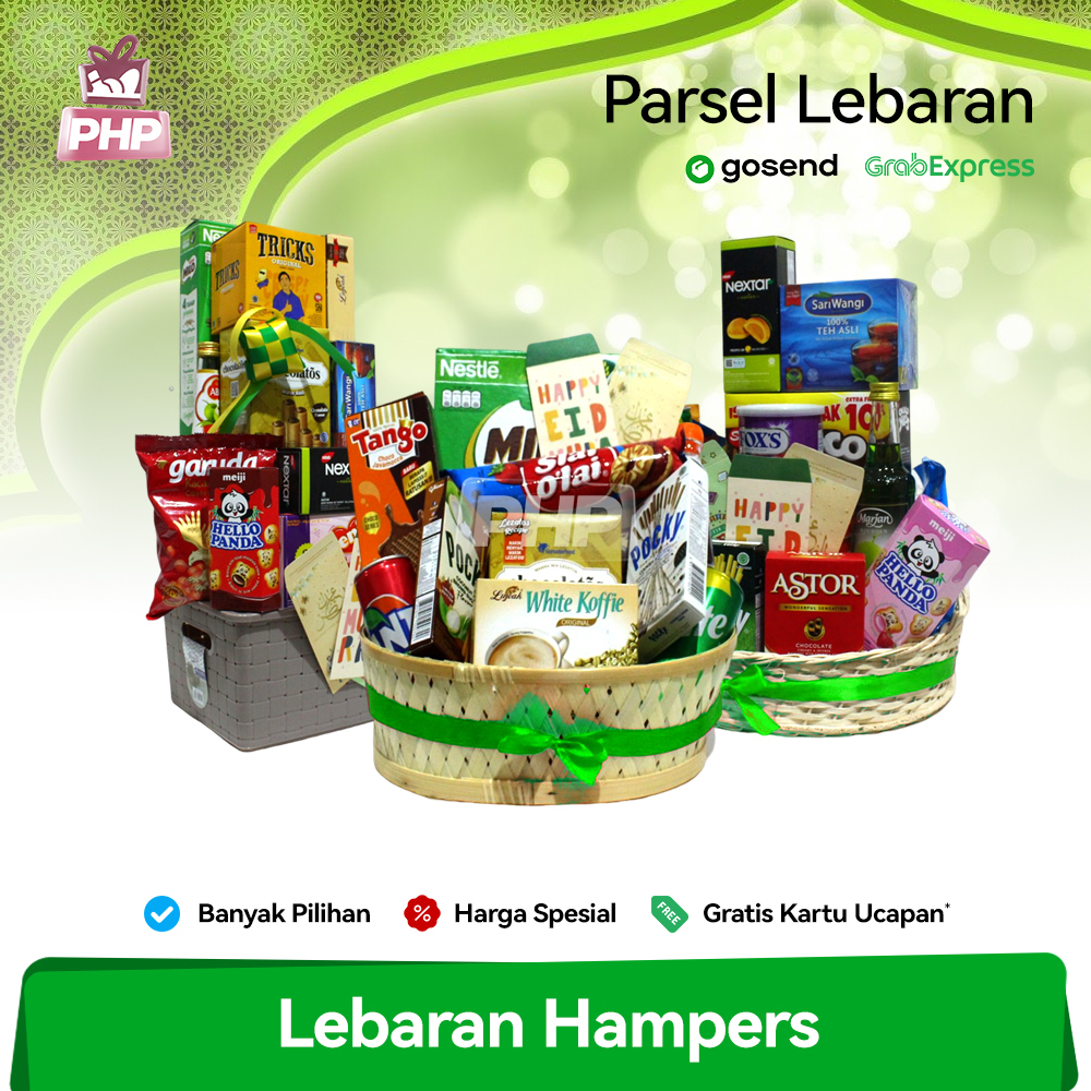 Jual #PHP - Parsel Makanan / Paket Hampers Spesial Hari Raya Lebaran ...