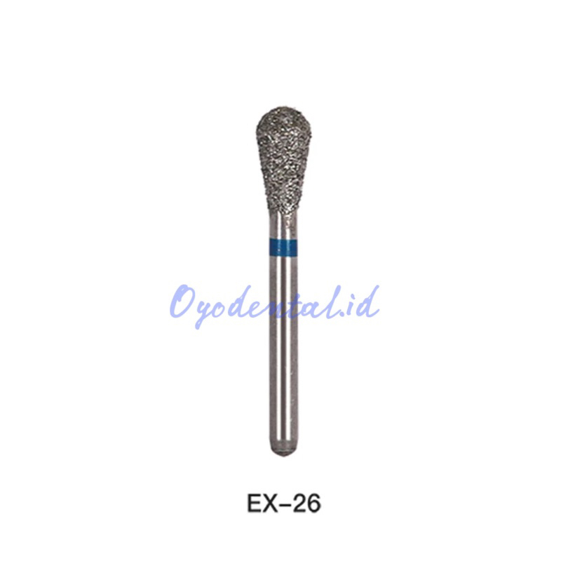 Jual Dental Diamond Bur TF Taper Fisur DI EX High Speed / Mata Bur High Speed | Shopee Indonesia