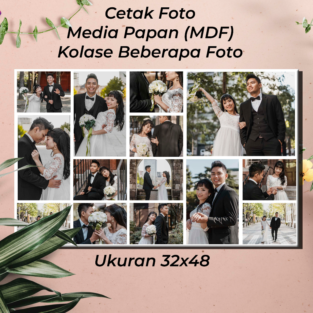 Jual CETAK FOTO KOLASE 24R JUMBO UK 32x48cm - Media Papan MDF | Shopee ...