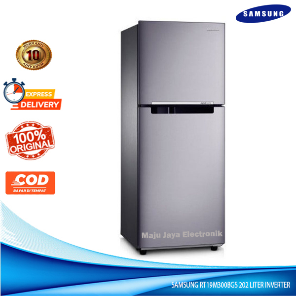 Jual Kulkas 2 pintu SAMSUNG RT19M300BGS 203 LITER NO FROST Stainless ...