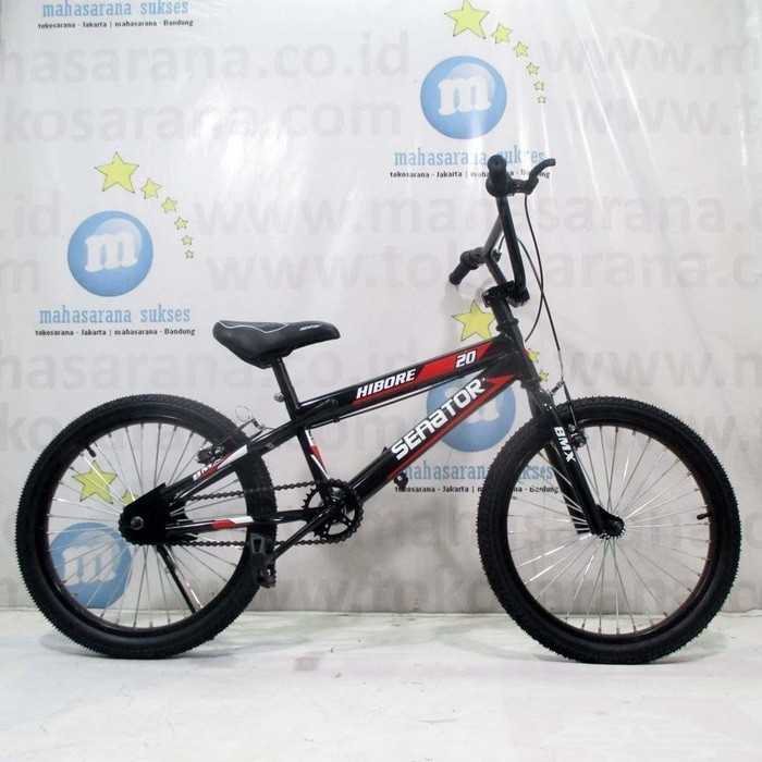 Jual Sepeda Senator BMX Hibore 20 inch Frame Kotak Hibore Rangka Kotak ...