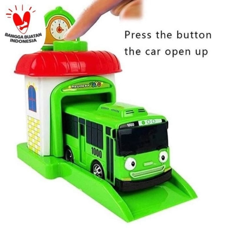 Jual Mainan Anak-anak Terminal Bus Tayo The Little Bus Station | Shopee ...