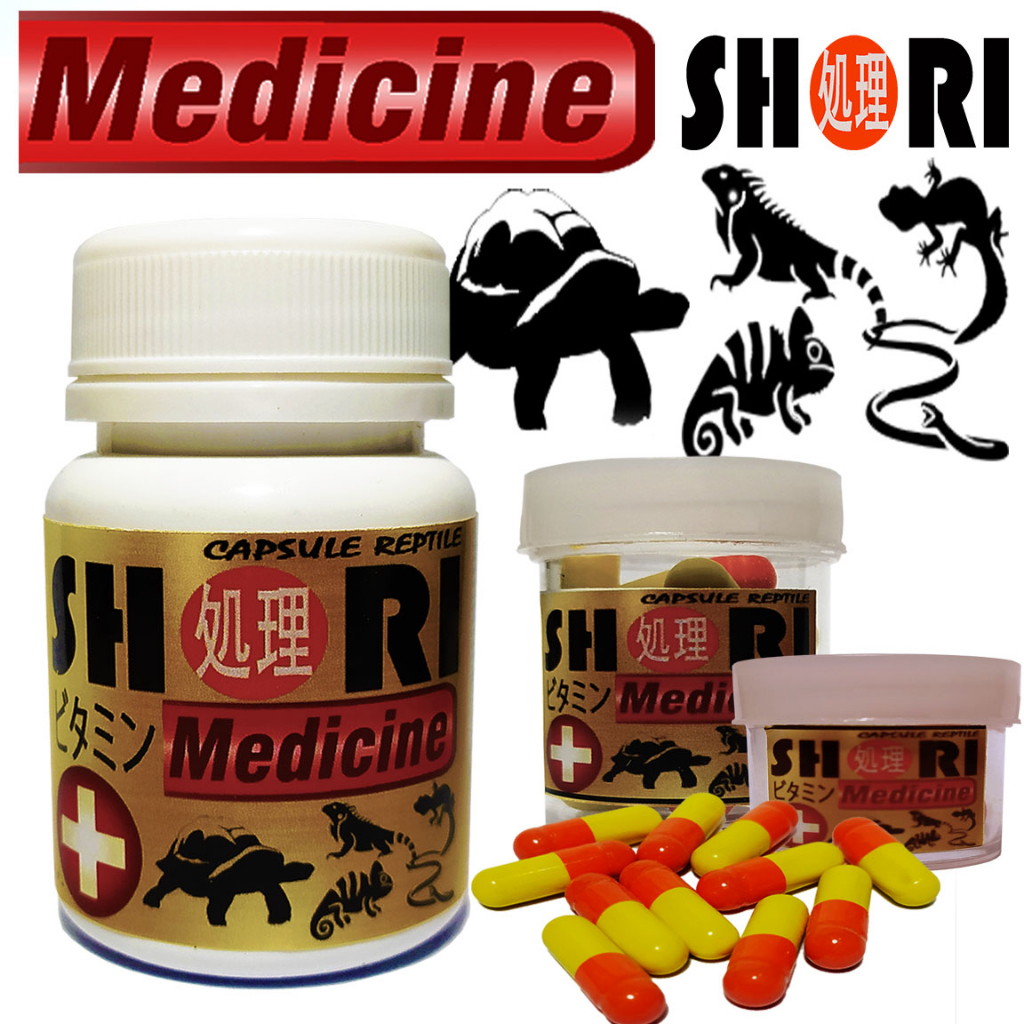 Jual SHORI MEDICINE OBAT VITAMIN SUPLEMEN REPTILE SALVA KADAL TORTO ...