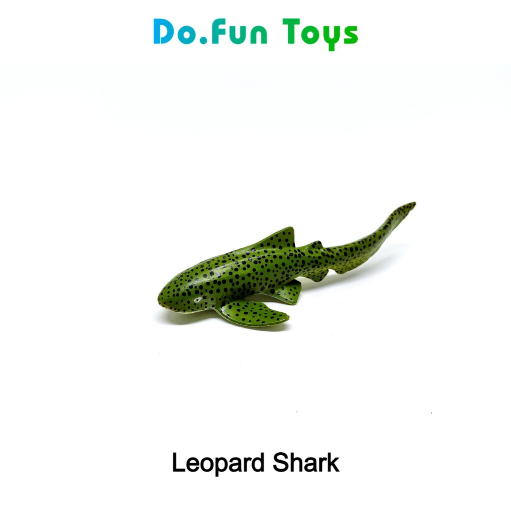 Jual Animal Figurine | LEOPARD SHARK FISH / Mainan Miniatur Ikan Hiu ...