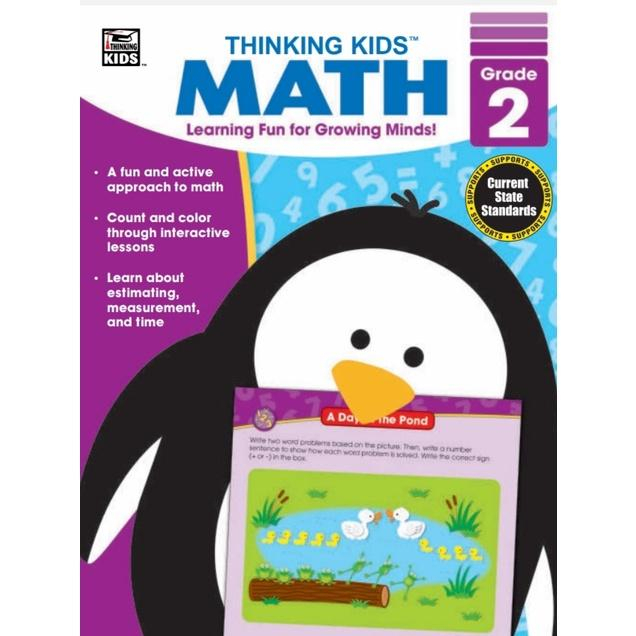 Jual Buku Matematika THINKING KIDS MATH GRADE 2 (LATIHAN MATEMATIKA ...
