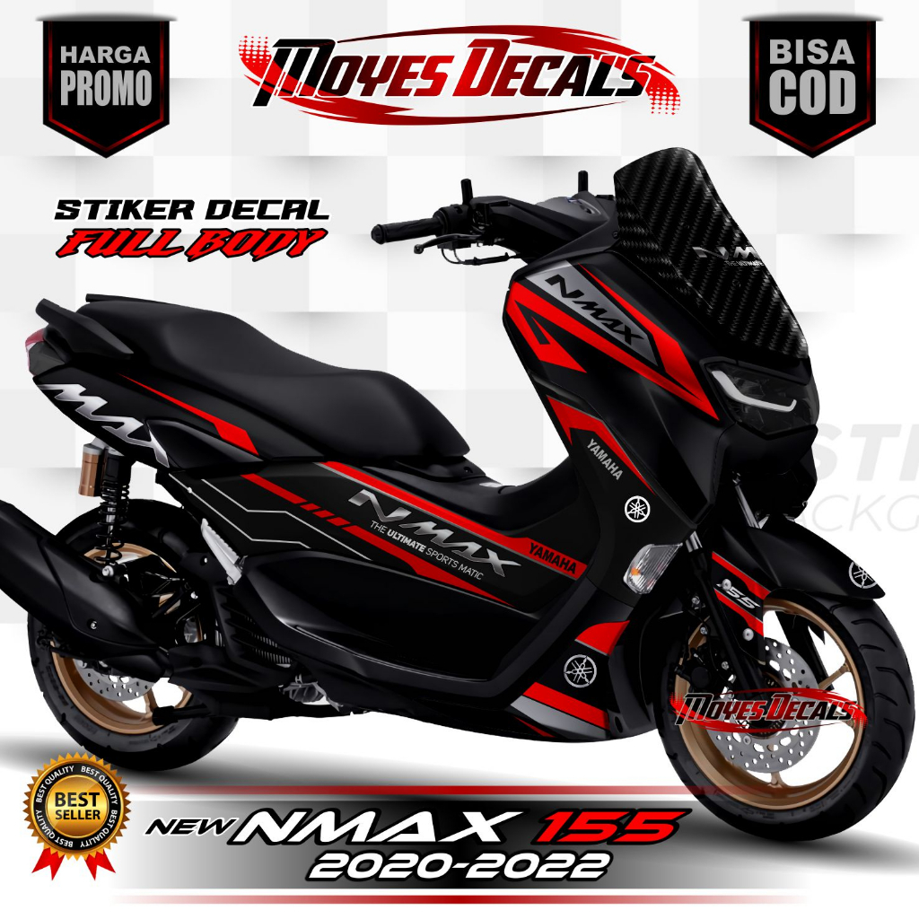 Jual Decal Variasi Nmax 155 New Fullbody / Stiker Decal New Nmax 155 ...