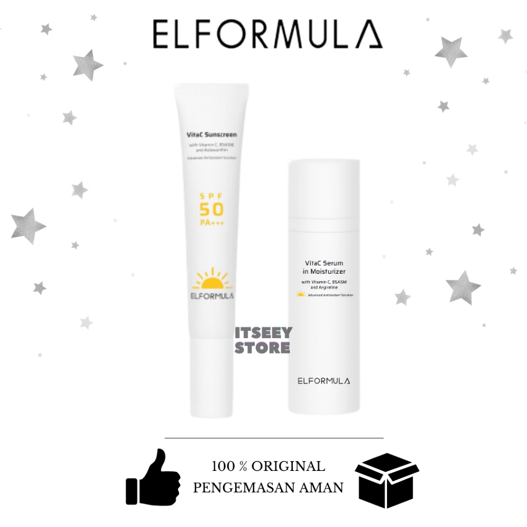 Jual Elformula VitaC Series Sunscreen Vitamin C Serum in Moisturizer ...
